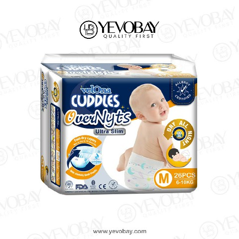 Velona Cuddles Looney Tunes Overnyts Diaper Jumbo Pack